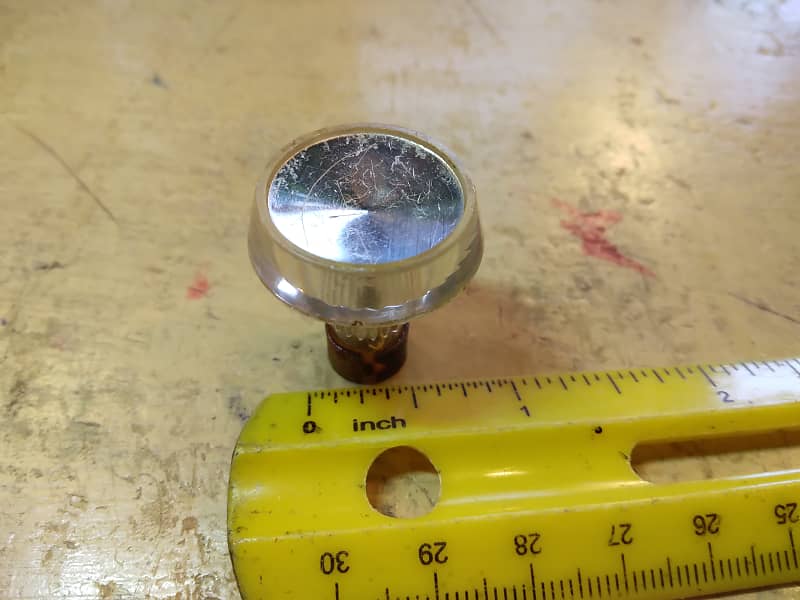 Unbranded Knob 1980s. Silver | Reverb