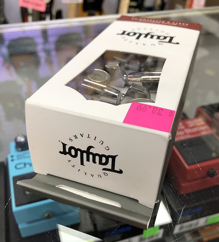 Taylor Guitar Tuners 1:18 Polished Nickel | Reverb