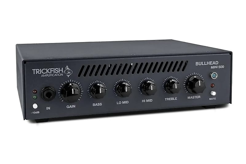 Trickfish Bullhead Mini 500 - 500w Bass Amp Head | Reverb