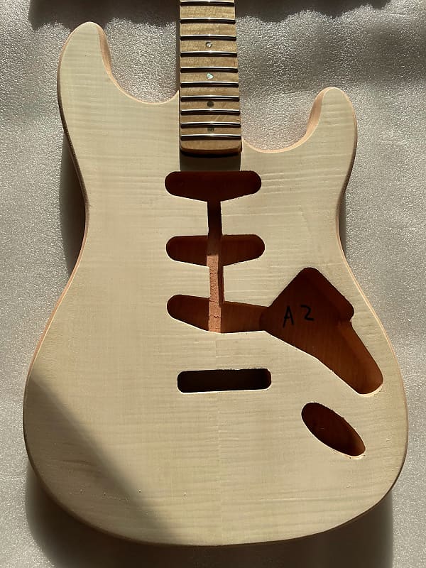DIY Project Mahogany Stratocaster Strat Style Body with | Reverb UK