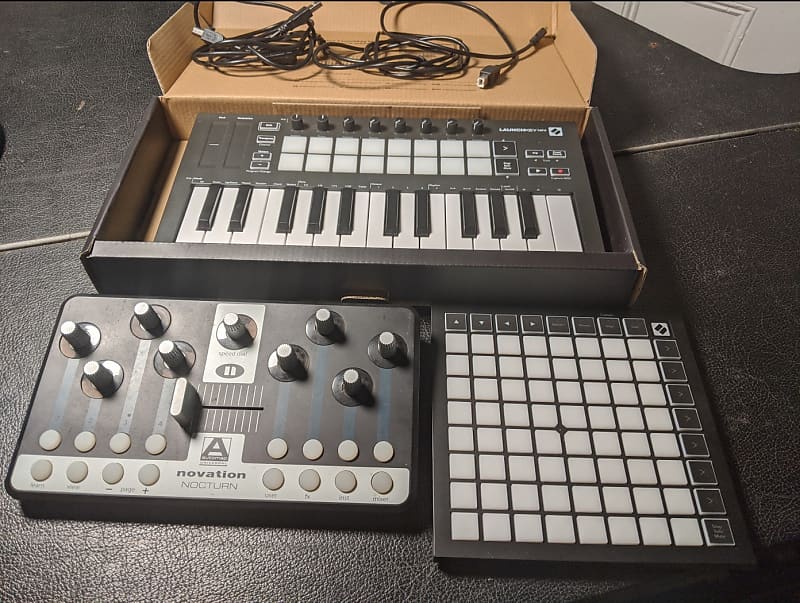 Novation Launchkey Mini mk3, Launchpad Mini mk3 & Nocturn | Reverb