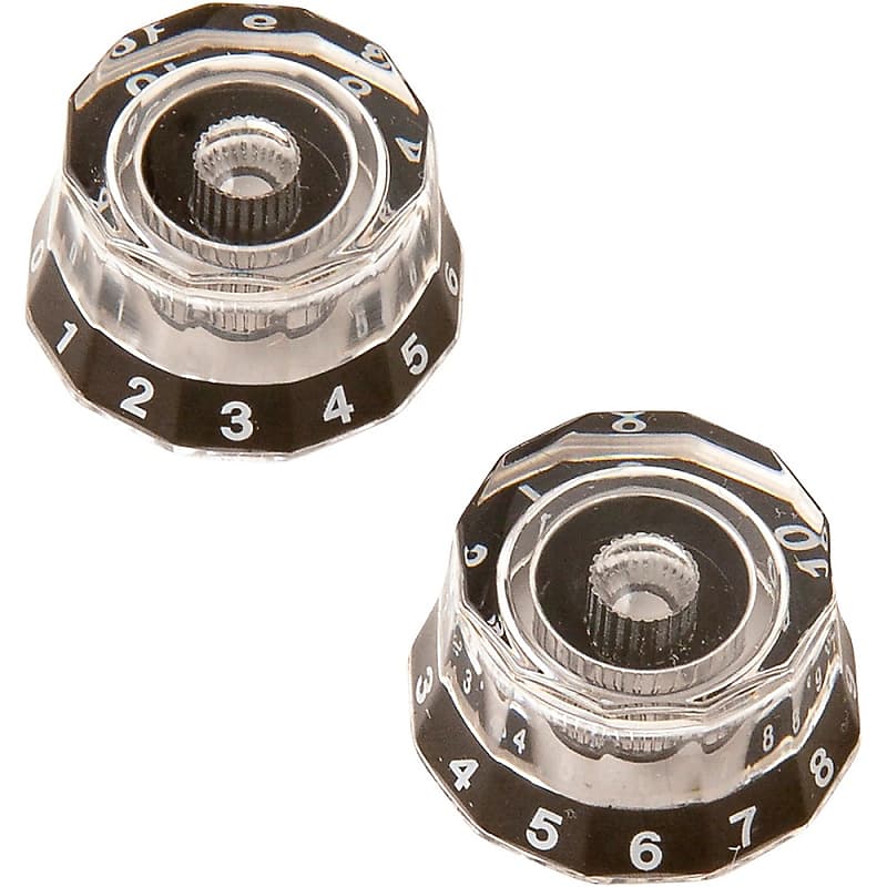 PRS Lampshade Knobs, Set of 2 Clear | Reverb