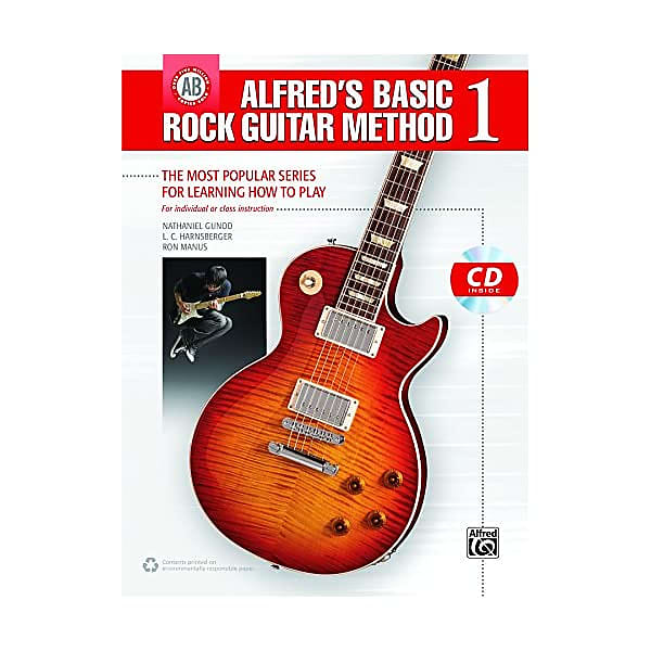 Alfred's Basic Rock Guitar Method 1: The Most Popular Series | Reverb
