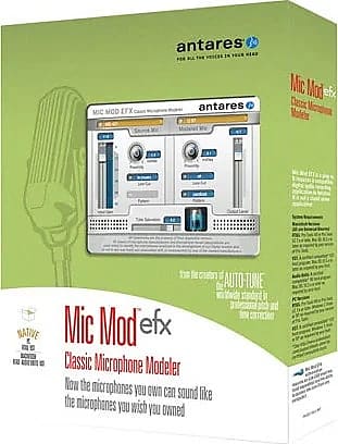 Antares Mic Mod EFX Download EditionClassic Microphone | Reverb