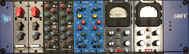 API 500v Rack - Used 500 Series Bundle - Chandler, SSL, Maag, | Reverb