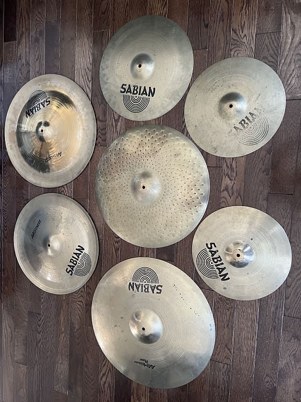 Sabian Cymbal set - 2 AA Chinese (18&20”), 22” AA medium | Reverb