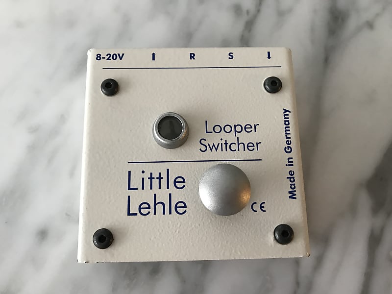 Lehle Little Dual Looper Switcher White excellent clean | Reverb