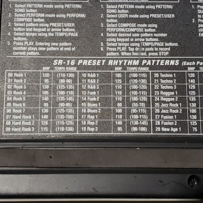 Alesis SR-16 16 Bit Stereo Drum Machine | Reverb