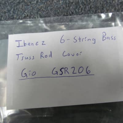Ibanez Gio GSR206 6-String Bass Truss Rod Cover | Reverb