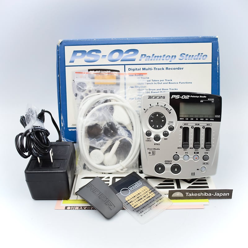 Zoom PS-02 Palmtop Studio Multitrack Recorder With Original | Reverb