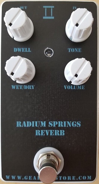 Geargas Custom Shop Radium Springs Reverb Pedal | Reverb