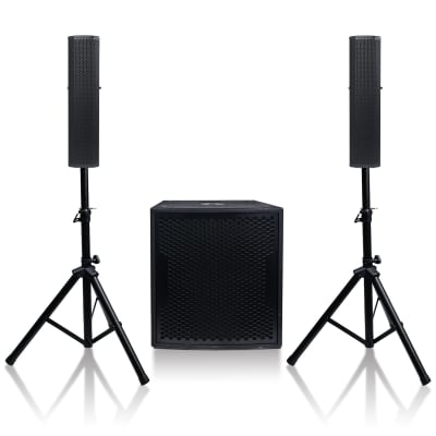 CARPO-V415SPW | CARPO Series PA System w/ 2 x Passive Column | Reverb
