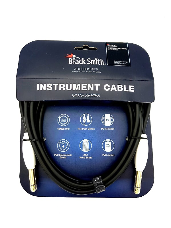 Blacksmith MSIC-STS6. 6 m tool cable (straight-straight), | Reverb UK