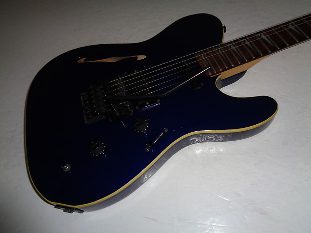 Fender HMT Telecaster Thinline Custom 1990 Metallic Purple | Reverb