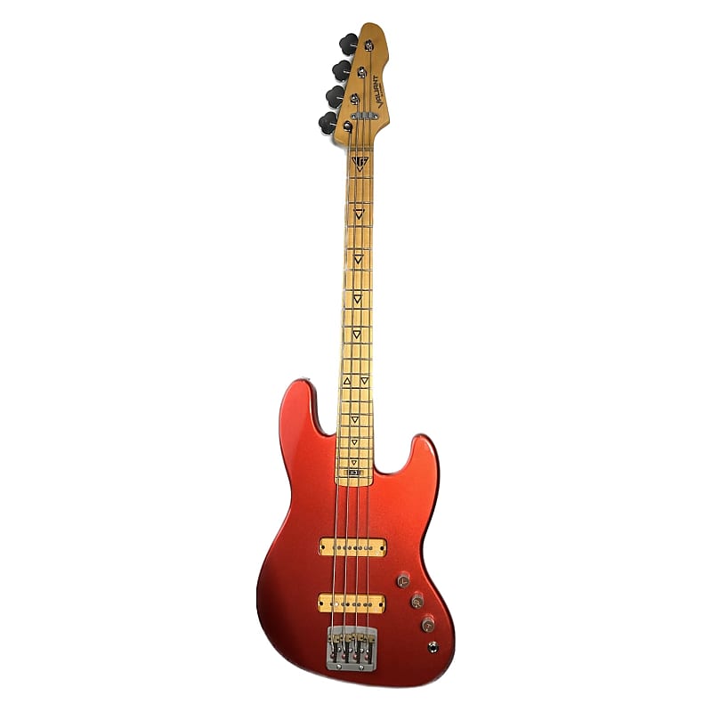 Valiant Guitars “MINI BASS RED SPARKLE” | Reverb