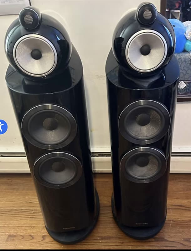 B&W Bowers and Wilkins 803 d3 2022? - Black and silver | Reverb