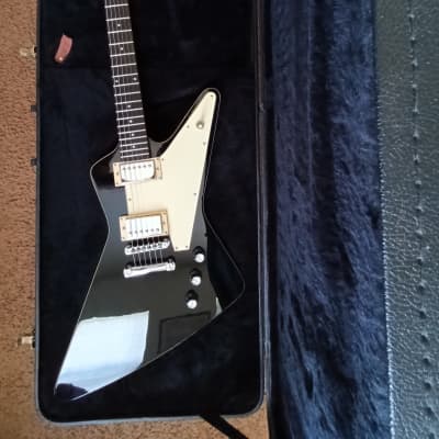 Hamer XT Series Standard Explorer 2005 - Gloss Black | Reverb