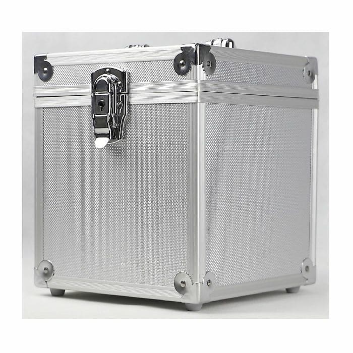 Night Shift 7" Record Box Flightcase 50 (silver) | Reverb