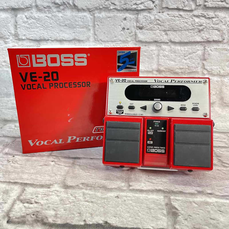 Used: Boss VE-20 Vocal Performer | Reverb