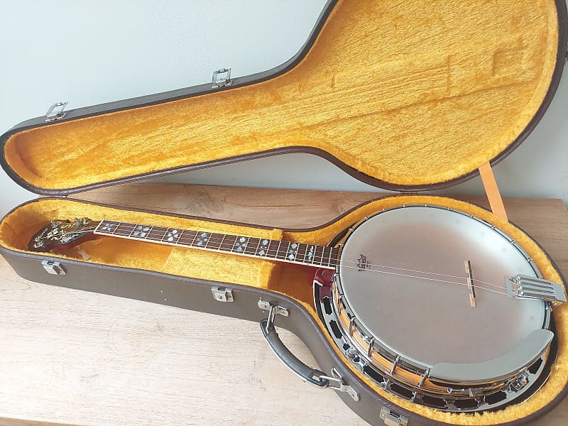 Morris Deluxe tenor banjo 1970s | Reverb