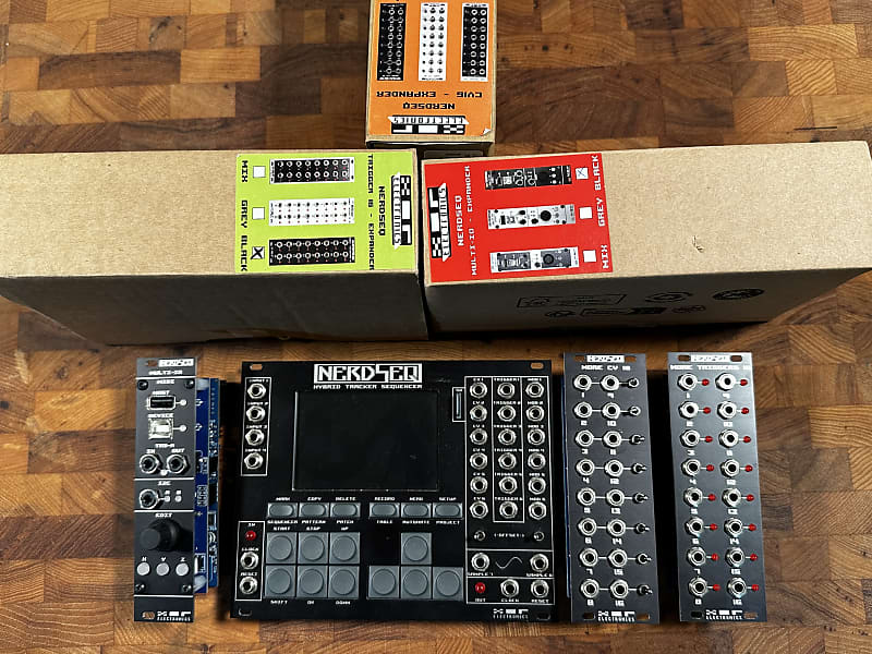 XOR NerdSEQ Bundle | Sequencer, CV, Trigger and Multi IO | Reverb