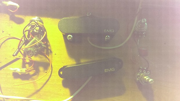 EMG FT Active Telecaster pickups 2000s Black | Reverb