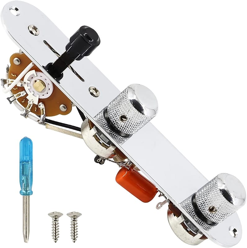 Loaded Guitar Control Plate for Telecaster Electric Guitar | Reverb