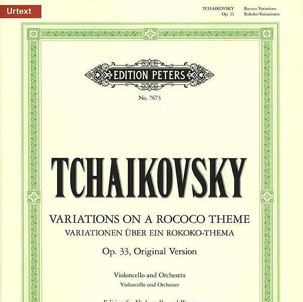 Tchaikovsky Variations on a Rococo Theme Op 33 - Cello & | Reverb