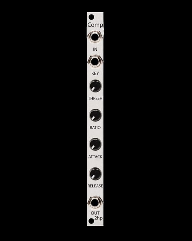 2hp Comp Eurorack Module - 2021 - Silver | Reverb