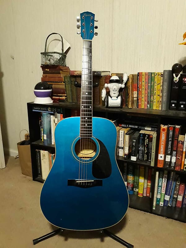 Squier SD-6G-MBL acoustic Blue | Reverb