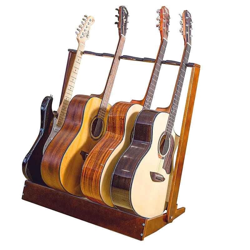 Guitar Stand Rack for Multiple Guitars, 6 holder wood Guitar | Reverb