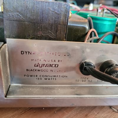 Dynaco Stereo 120A Power Amplifier around the 70s - Strong | Reverb
