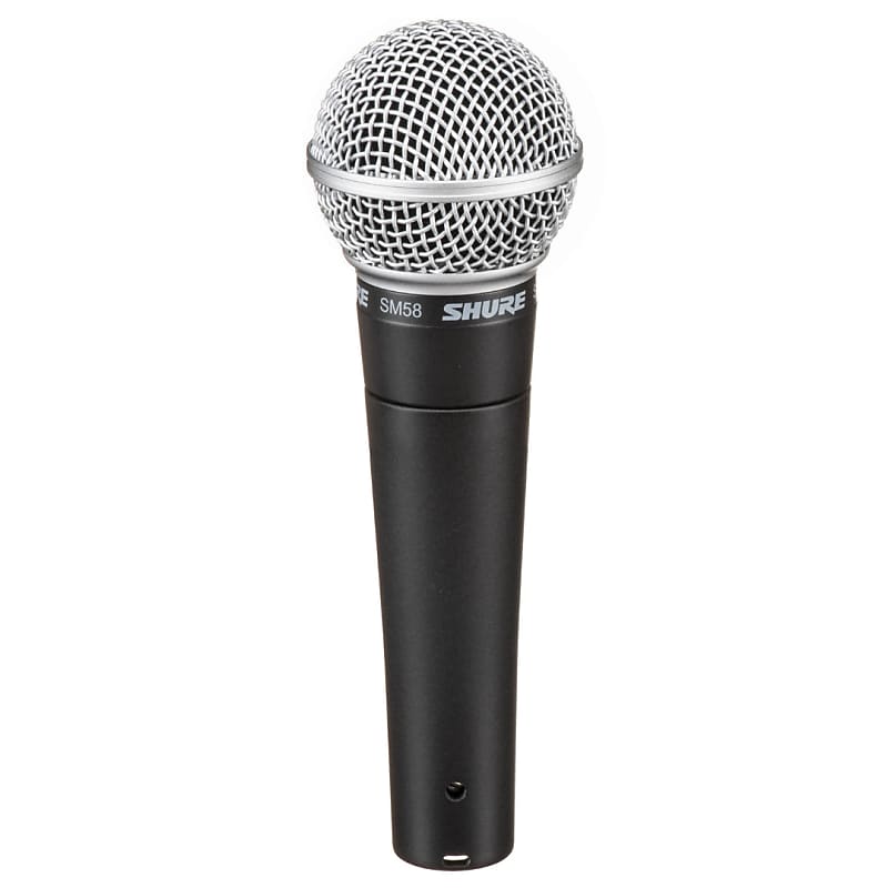 Shure SM58 LC Microphone-Silver *Ships within 24 Hours* | Reverb UK