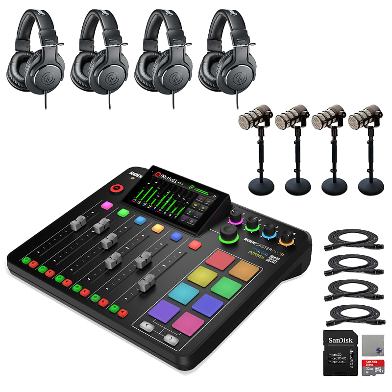 Rode RODECaster Pro II Integrated Audio Production Console | Reverb