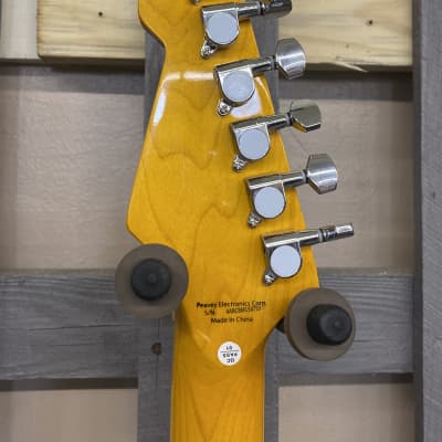 Peavey Raptor Custom SSS Electric Guitar Black w/ Maple | Reverb