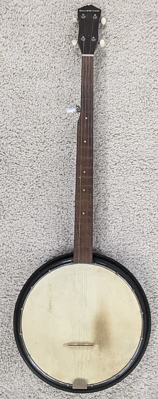 Vintage Silvertone 5 string banjo Model 319.12501 - Made in | Reverb