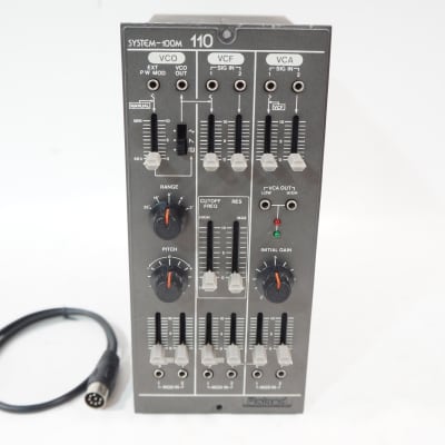 Roland SYSTEM-100M Model 110 VCO VCF VCA Modular Analog | Reverb