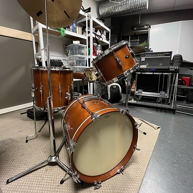 George Way mahogany bop kit 2017 - Natural Mahogany | Reverb