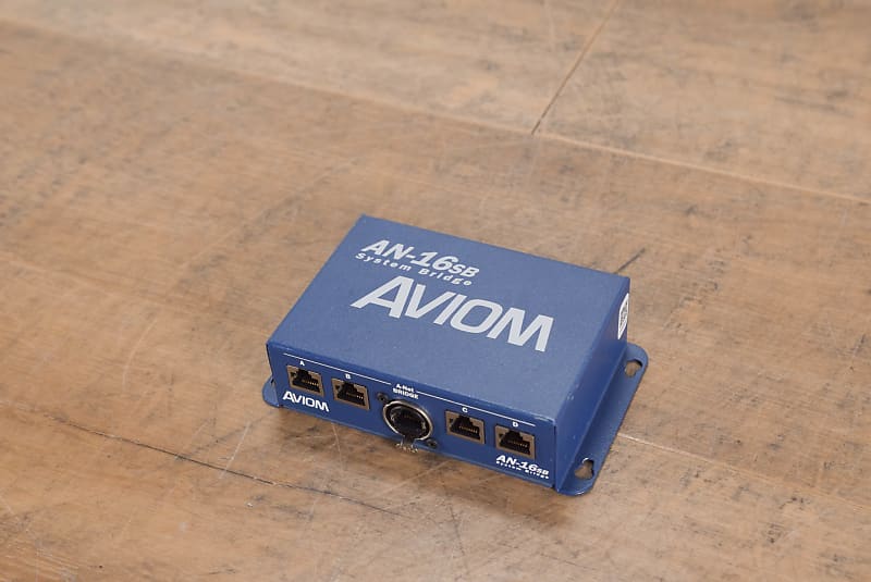 Aviom AN-16SB System Bridge (church owned) CG00QEP | Reverb