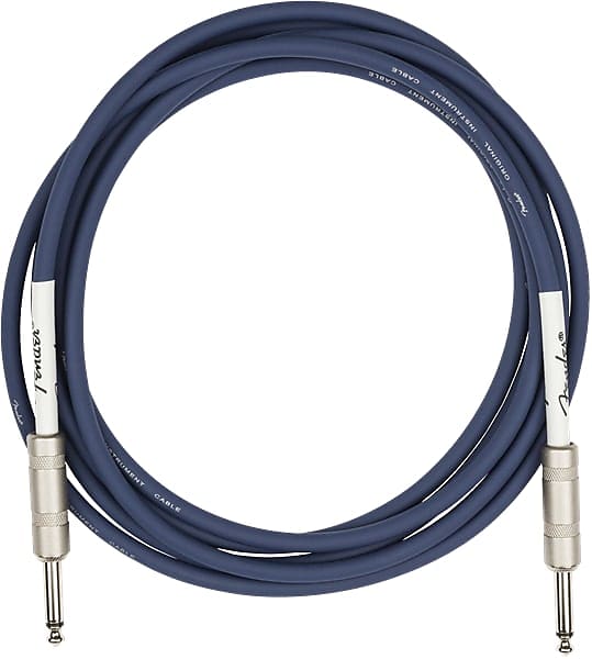 Fender Original Series 10 Ft Midnight Blue Instrument Cable | Reverb