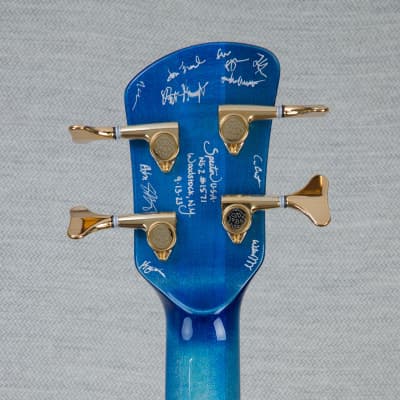 Spector USA Custom NS2 Bass Guitar - Bahama Blue - #1571 | Reverb