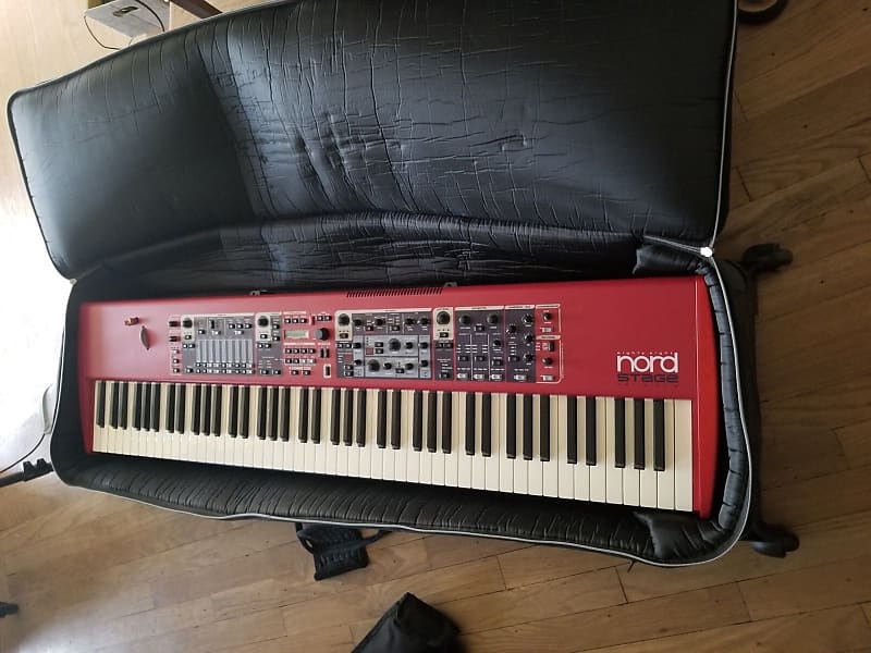 Nord Stage 88 Revision B- Keyboard 2010 - Red | Reverb UK