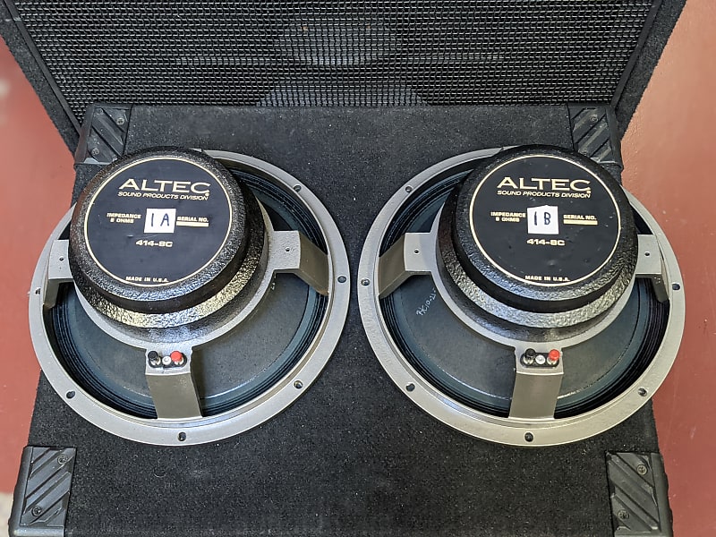 Altec Lansing 414-8C Alnico Magnet 12" Woofers - Look | Reverb