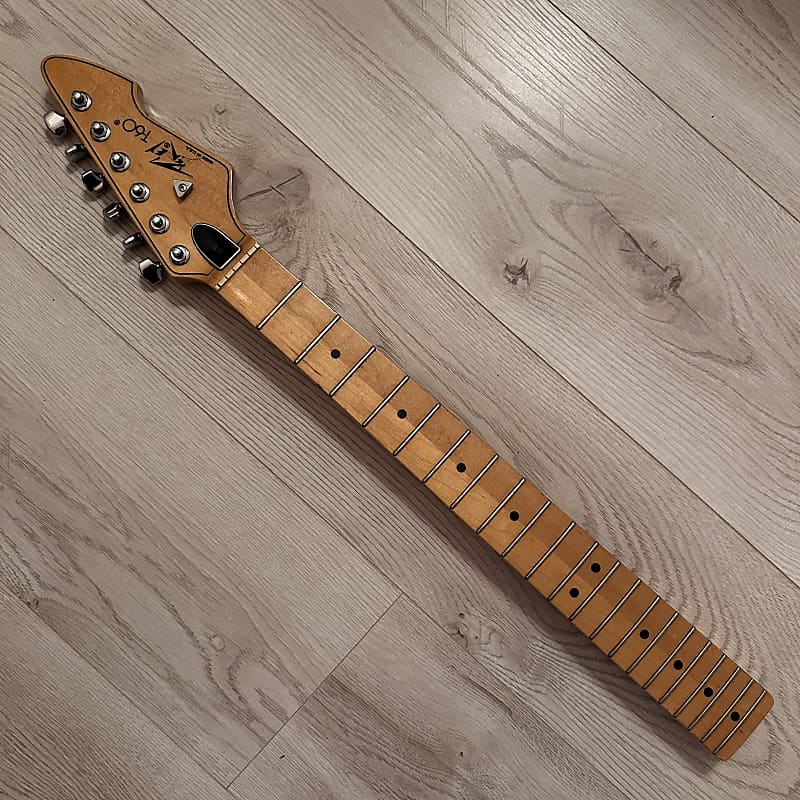 Peavey T-60 maple neck with nut, tuners and string tree. | Reverb
