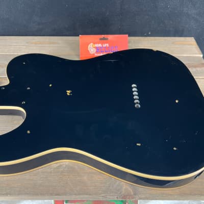 Real Life Relics Tele® Body Double Bound Aged Black Humbucker | Reverb