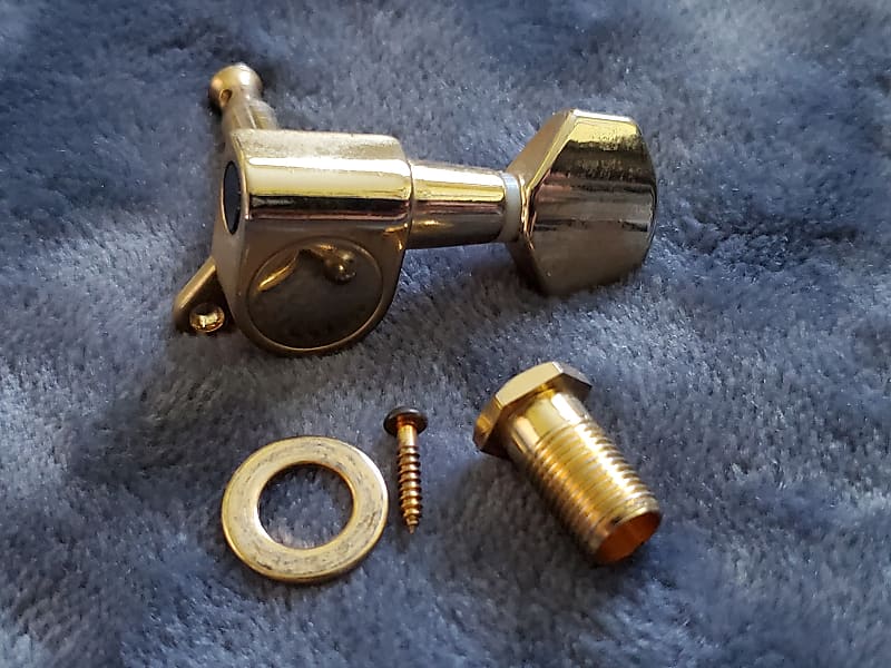 Jin-Ho Gold Tuner Machine Head Bass Side | Reverb