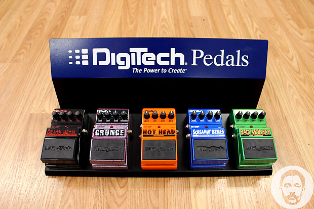 DigiTech Store Display Pedalboard 2000s- Death Metal, Grunge, | Reverb