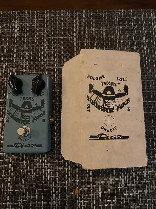Cesar Diaz Texas Square Face Fuzz 90's - Turquoise | Reverb
