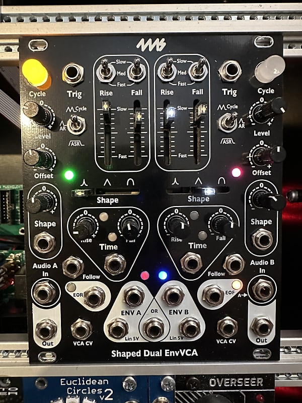 4MS Shaped Dual EnvVCA Envelope + VCA 2020's - Black | Reverb