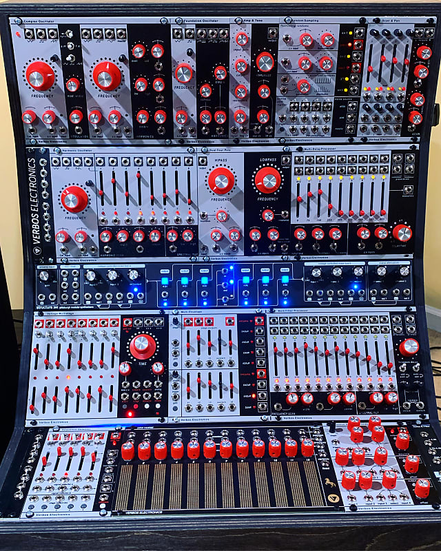 Verbos Electronics Modular System 344hp | Reverb